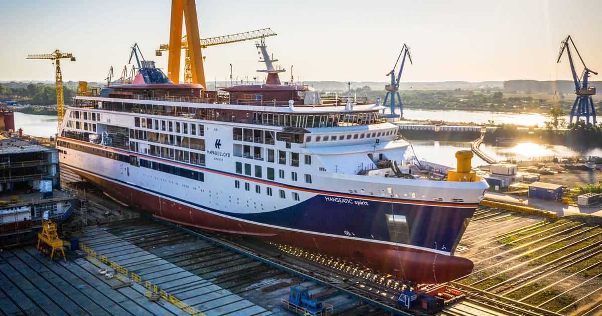 HANSEATIC spirit zu Wasser gelassen – Stand der Dinge beim dritten ...